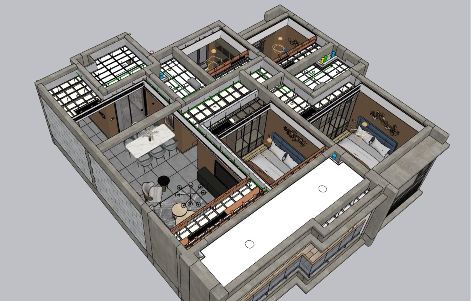 DFC与SketchUp高效施工圖培訓 – 優象設計